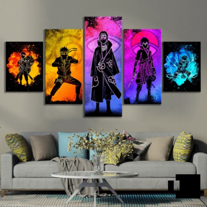 Quadro poderes Naruto • Tabloide PT